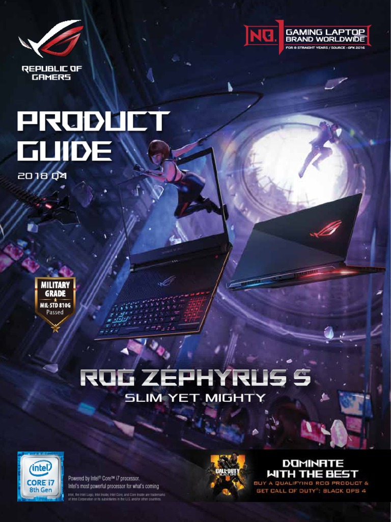 Product Guide: ROG Zephyrus S | PDF | Laptop | Solid State Drive