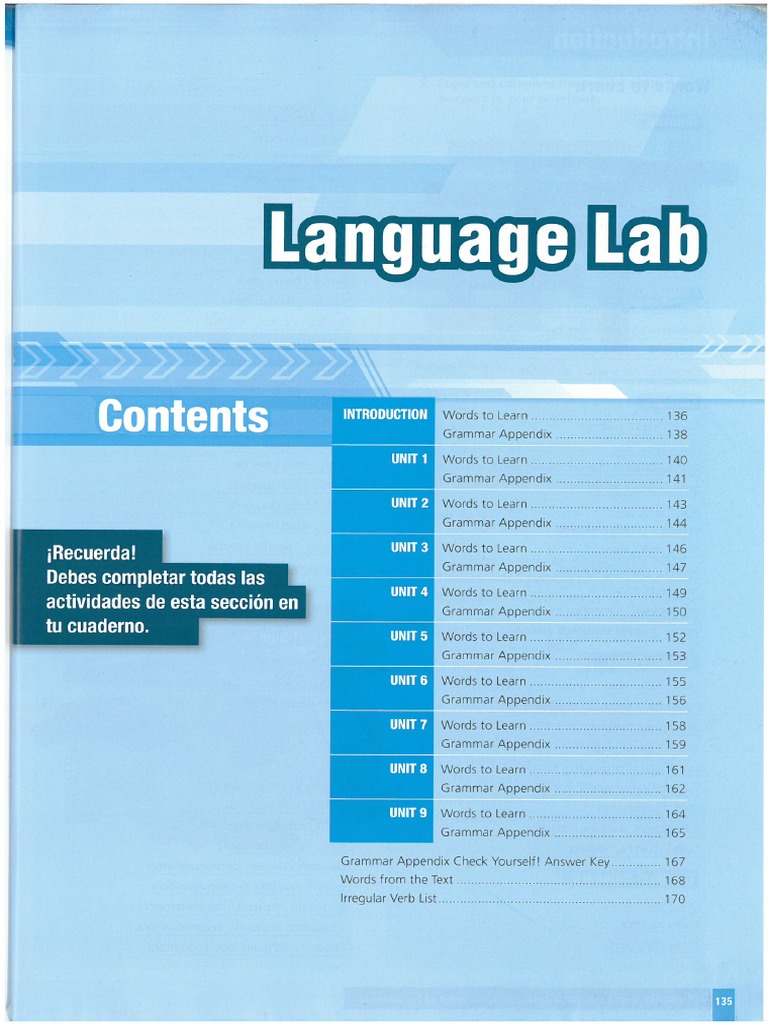 Language Lab Eso 1 | PDF