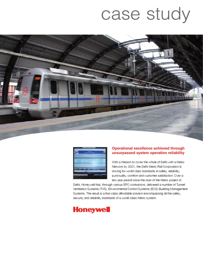 Honeywell Hbs Metro DMRC Case Study | Download Free PDF | Programmable Logic Controller | Scada
