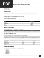 AISI 1035 Carbon Steel | PDF | Steel | Strength Of Materials