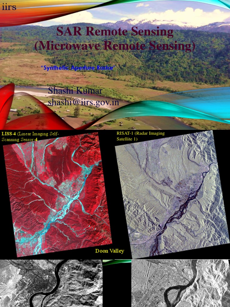 SAR Remote Sensing | PDF | Radar | Microwave