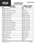 Linia 17 Livada Postei Noua Livada Postei | PDF