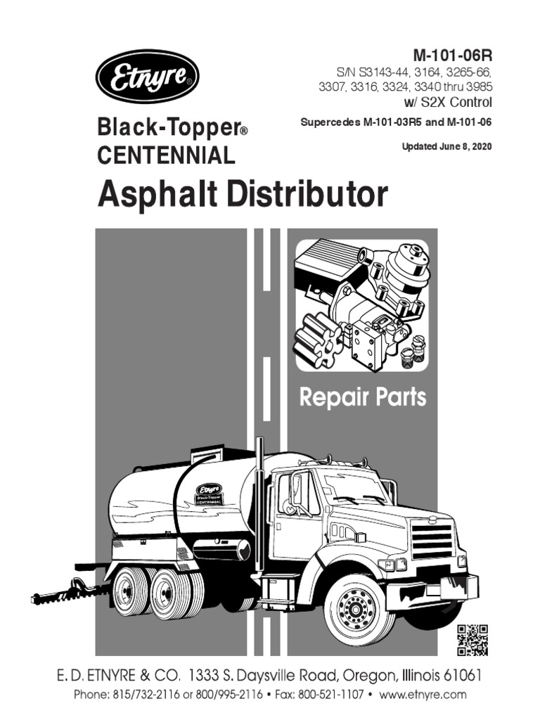 ETNYRE M-101-06r | PDF | Switch | Pump