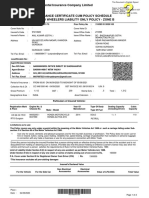 Insured Motor Vehicle Details Insured Declared Value (Idv) (In RS ...