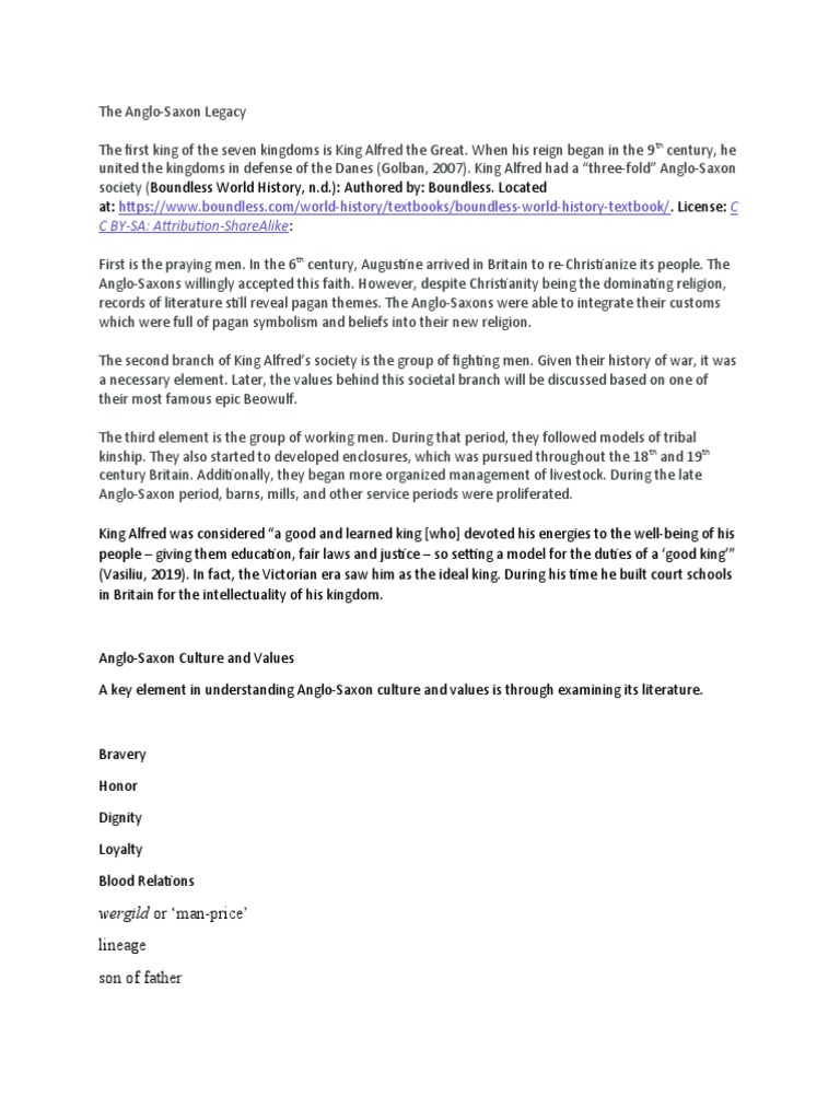 C C By-Sa: Attribution-Sharealike: Wergild or Man-Price' | PDF