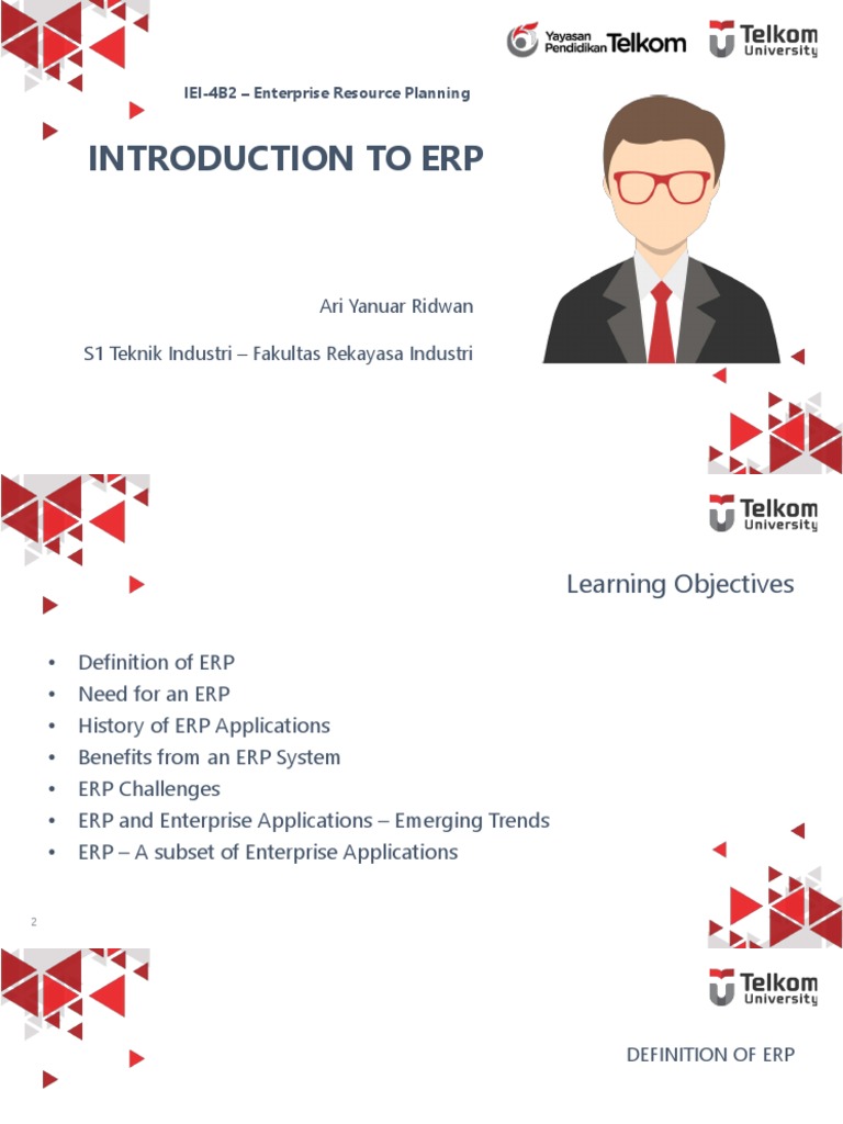 Introduction to ERP Systems Overview | PDF | Enterprise Resource ...