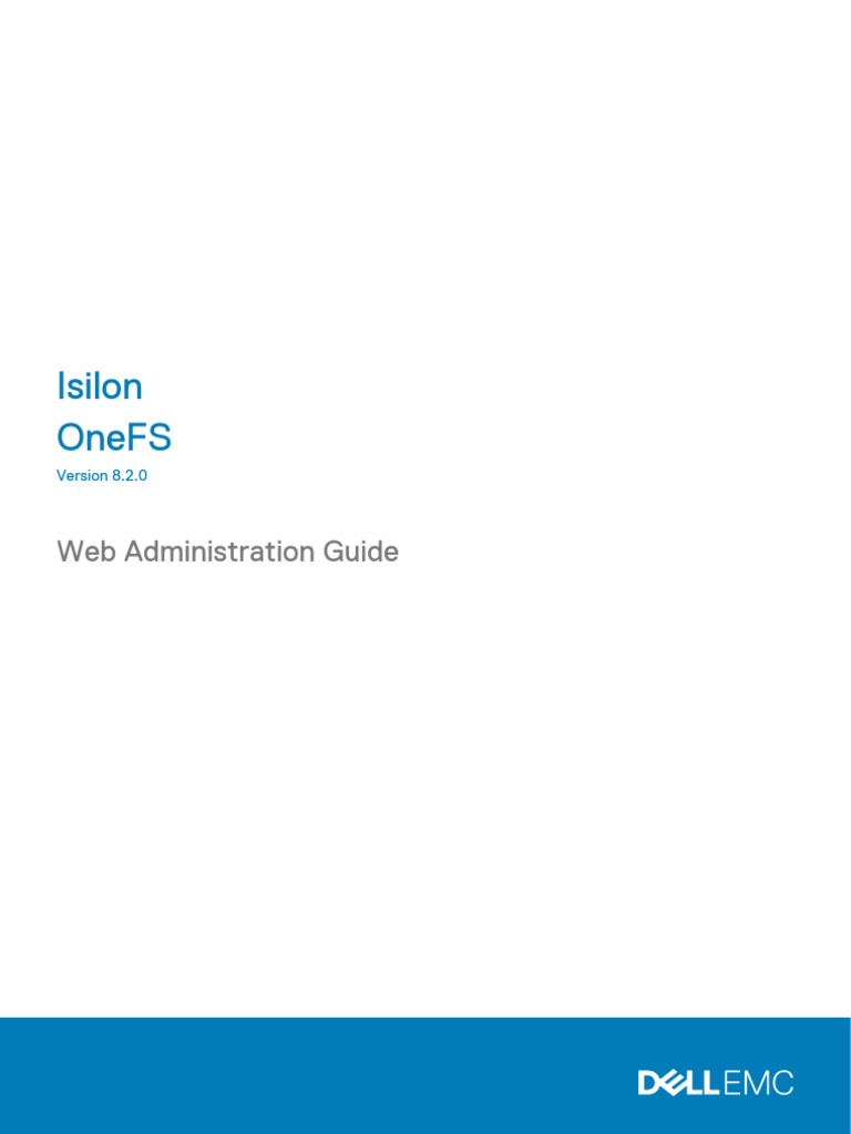 ISILON ONE FS Web Administration Guide | PDF | File Transfer Protocol | Active Directory