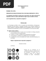 Evaluación de Informatica Grado Tercero 2017 | PDF | Herramientas ...