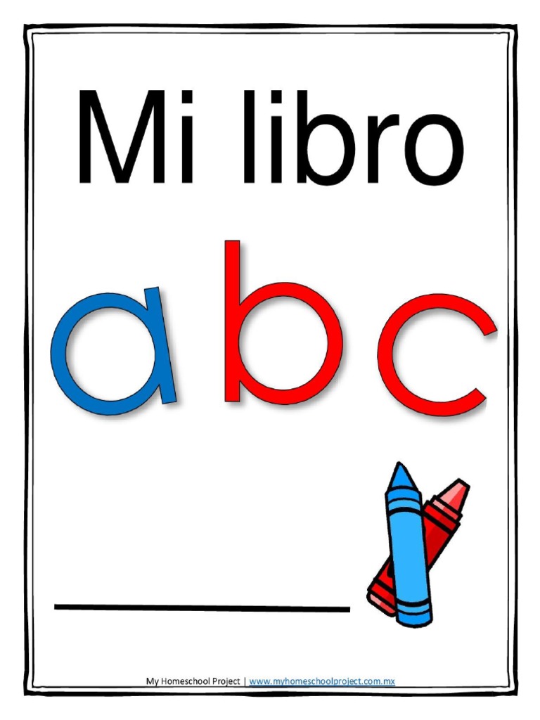 Mi Libro ABC - My Homeschool Project | PDF