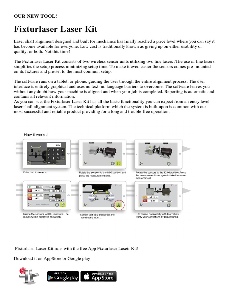 Fixturlaser Laser Kit | PDF | Computers