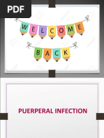 Puerperal Pyrexia | PDF | Sepsis | Postpartum Period