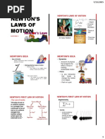 Newtons Laws Grade12 Notes | PDF