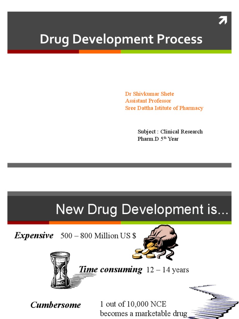 Drug Development Process | Download Free PDF | Phases Of Clinical ...
