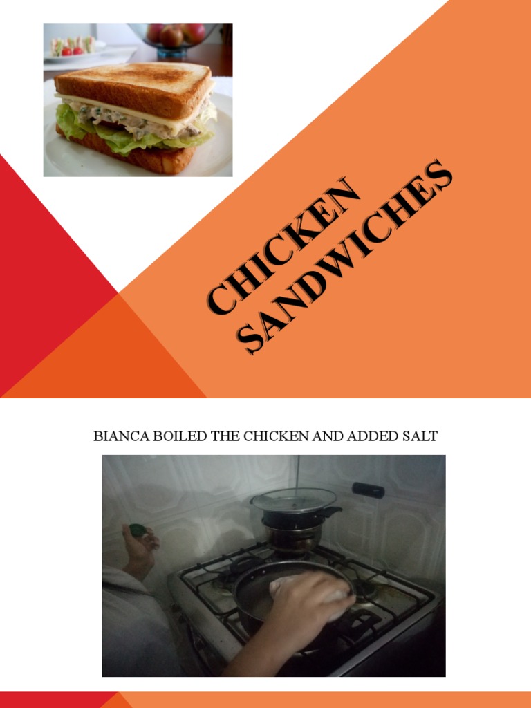 Chicken Sandwich Assembly Guide | PDF