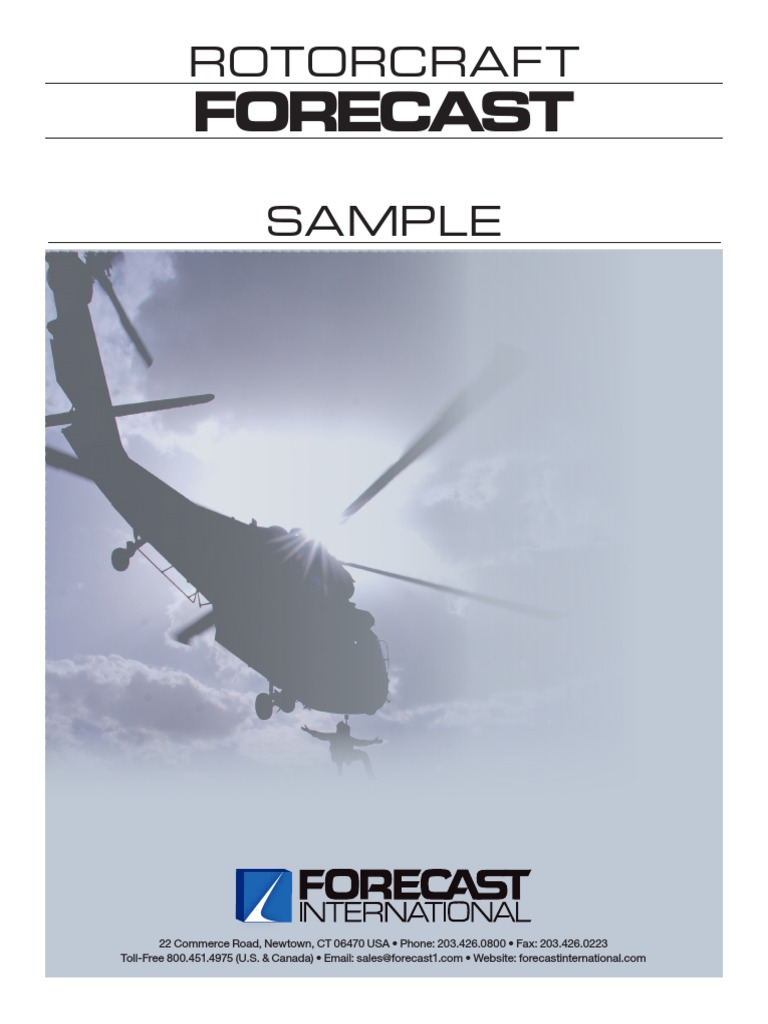 Rotorcraft Forecast Sample - R013 | PDF | Rotorcraft | Aviation