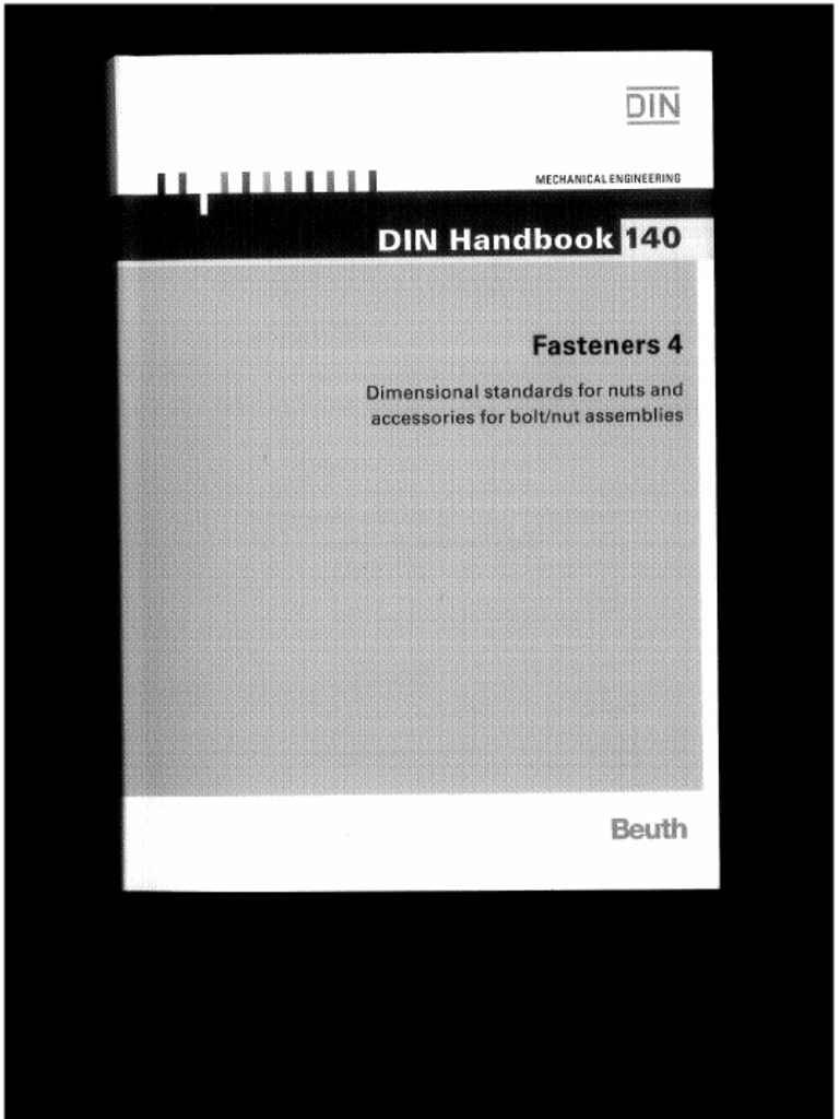 DIN Handbook 140 PDF | PDF