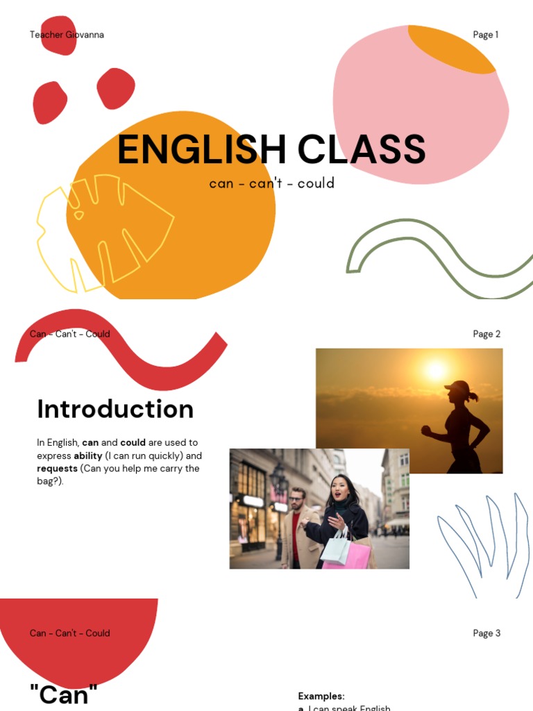 English Class | PDF | English Language | Language Mechanics