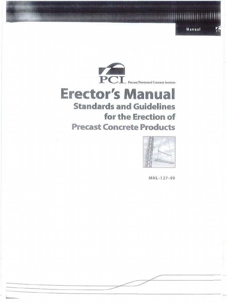 Pci Mnl-127-99 - Erector's Manual | PDF