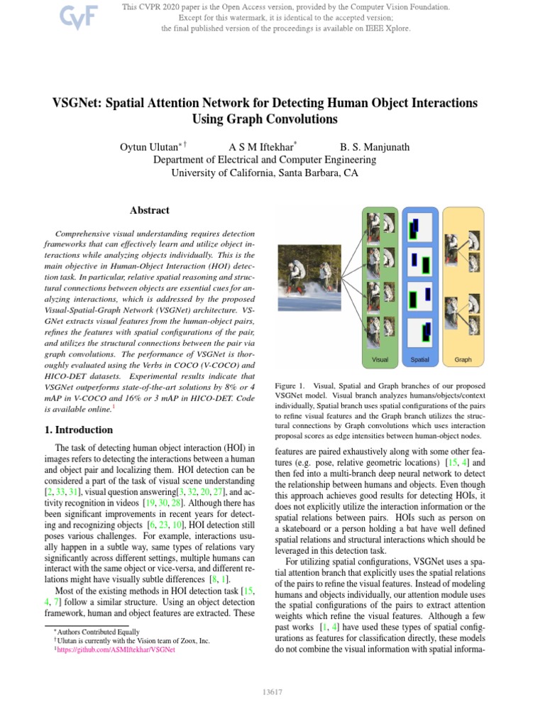 Ulutan Vsgnet Spatial Attention Network For Detecting Human Object Interactions Using Cvpr 2020
