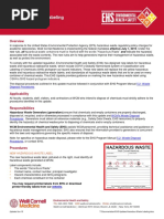 Hazardous Waste Disposal Form | PDF | Law | Home & Garden