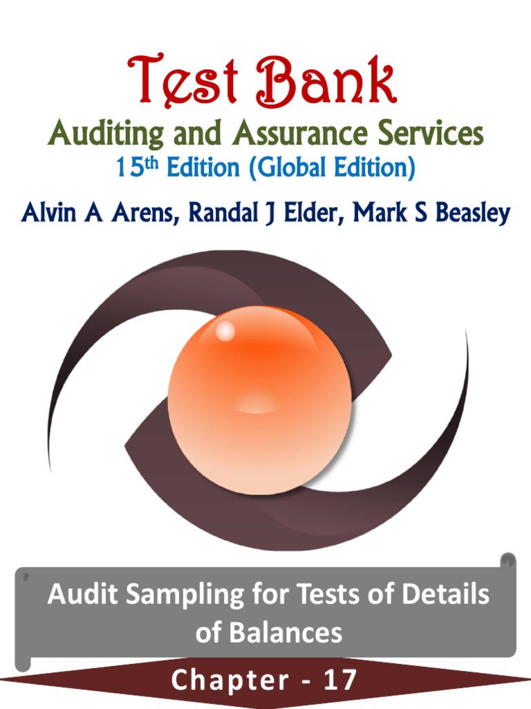 Chapter 17 Audit Sampling For Tests of Details of Balances | PDF ...