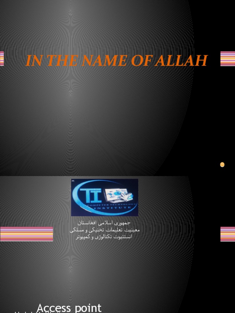 Access Point | PDF | Wireless Access Point | Wi Fi