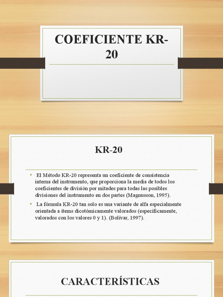 Coeficiente KR-20 | PDF | Tecnología