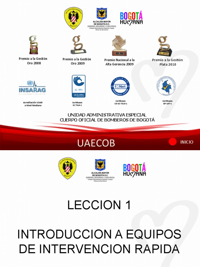 Diapositivas Leccion 1 y 2 | PDF | Bombero | Business Diapositivas Leccion 1 y 2 | PDF | Bombero | Business