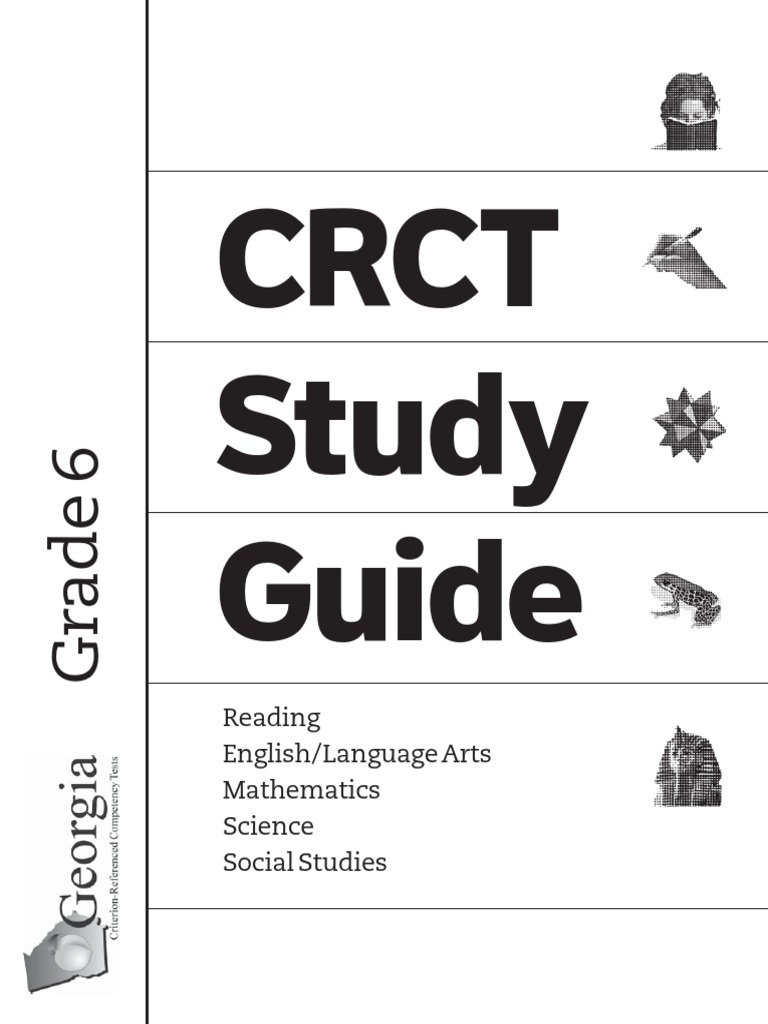 CRCT Grade 6 Study Guide | PDF | Pronoun | Verb