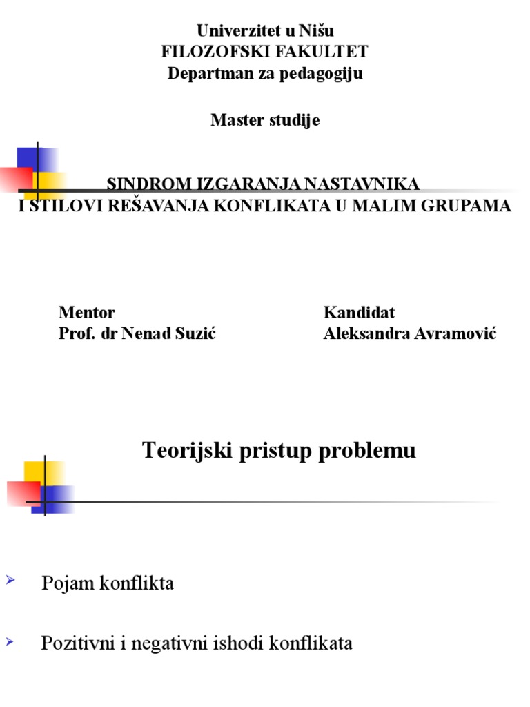 Prezentacija Za Master Rad | PDF