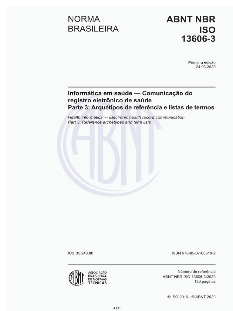 Abnt NBR Iso 13606 3 2020 | PDF