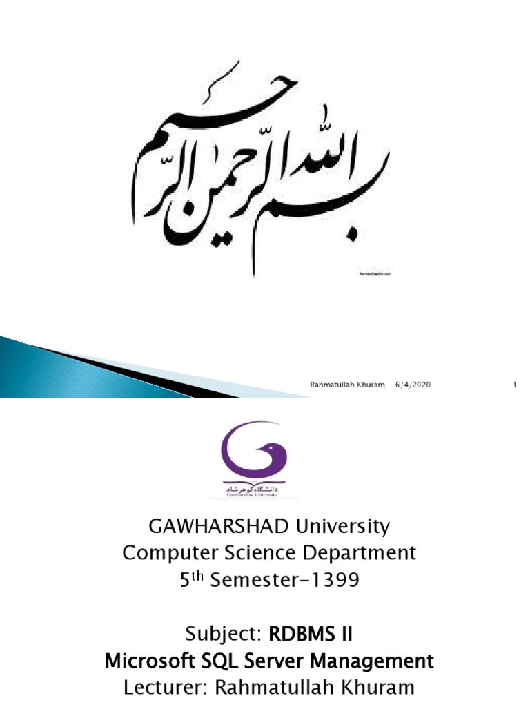 MS SQL Server Managment Functions - Section-3 | PDF | Relational Database | Subroutine