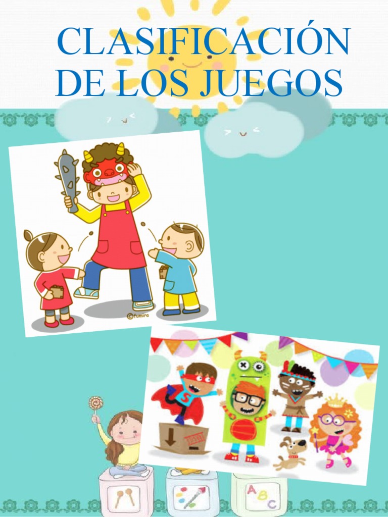 Actividad 4 - Clasificación de Los Juegos | PDF | Juguetes | Educación ...
