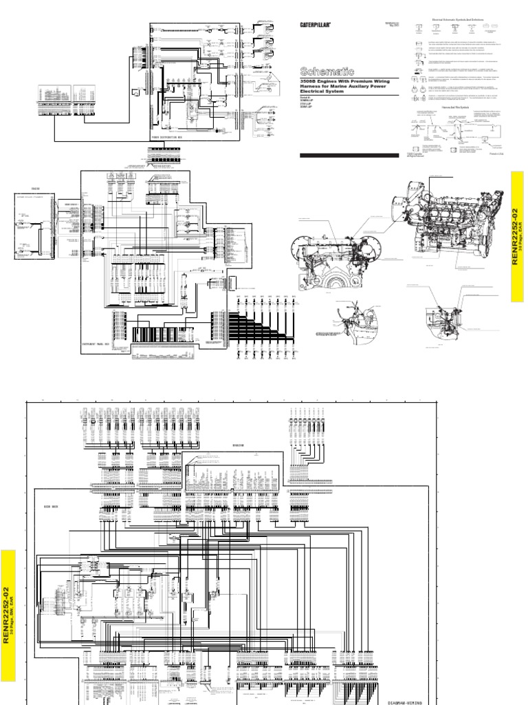 Cat 3508-B Electr - Diagram | PDF | Computer Engineering ...