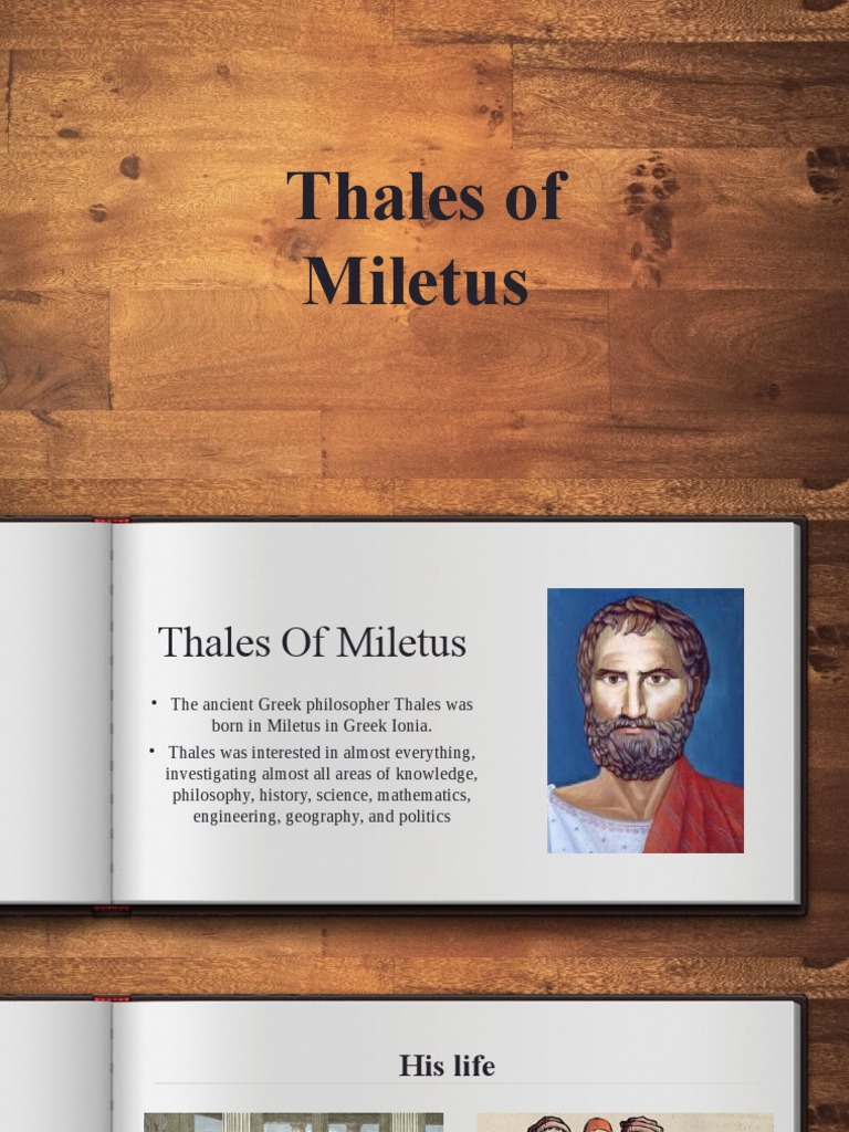 Thales of Miletus | PDF | History