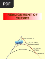 Realignment of Curve in Indian Railway | PDF | Curvature