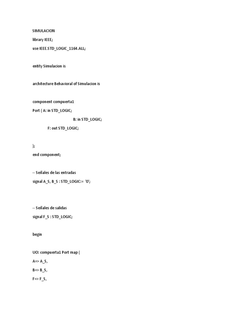 Ejercicio Compuerta AND | PDF