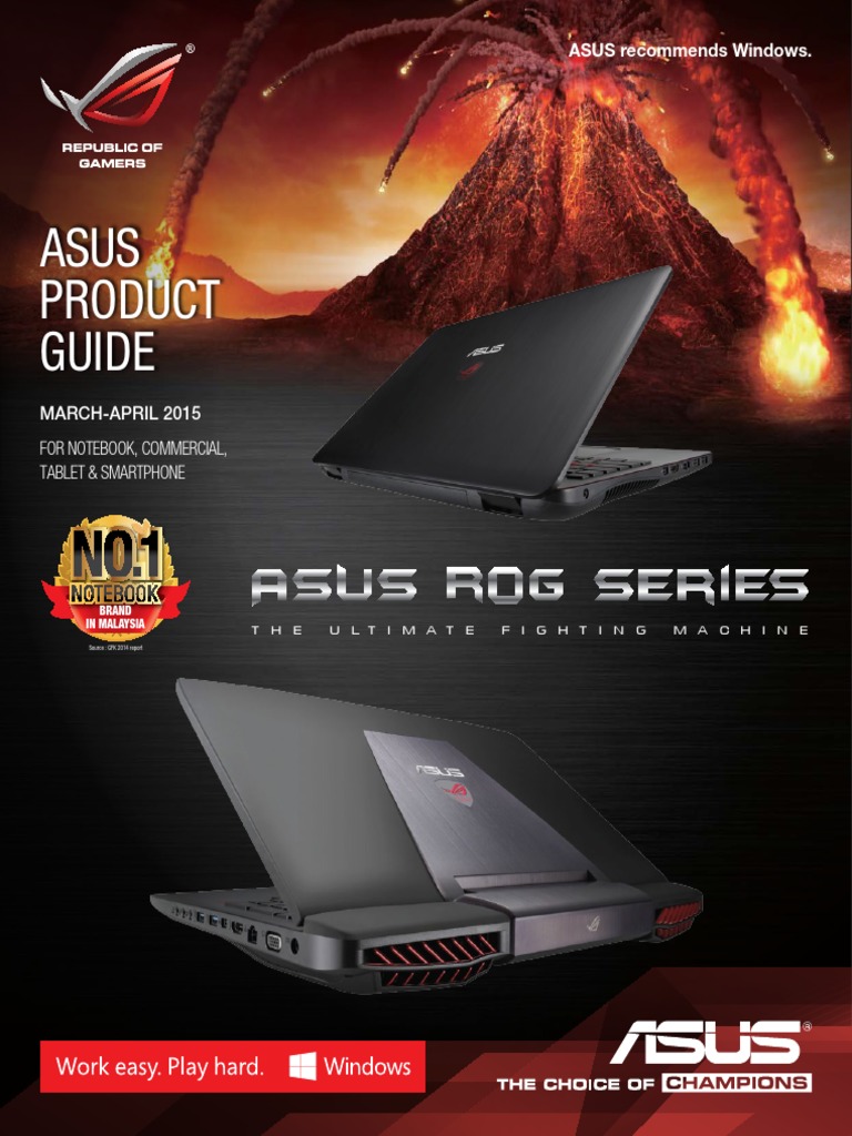 Asus Product Guide 2015 March April PDF | PDF | Laptop | Computer ...
