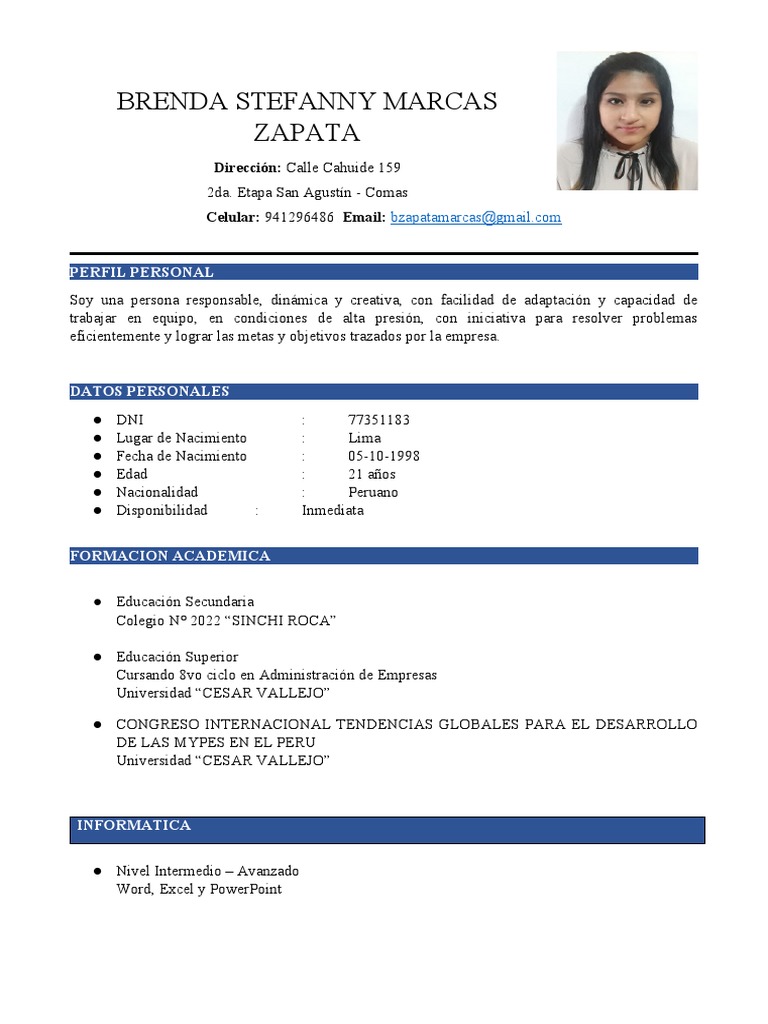 CV BRENDA MARCAS ZAPATA Edi | PDF