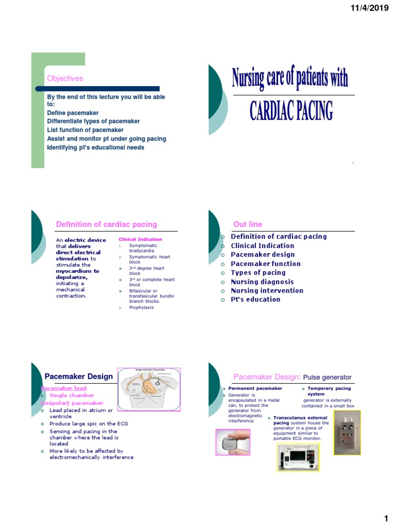11 Nursing Care Pacemaker Emil 2019 | PDF | Artificial Cardiac ...