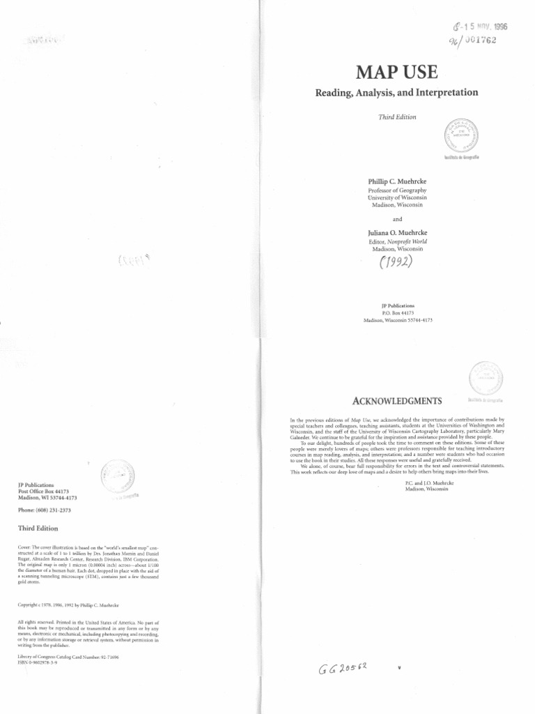 Muehrcke 1992 - Map Use PDF | PDF