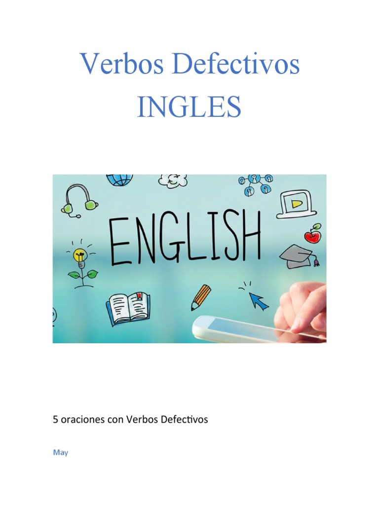 Verbos Defectivos Ingles | PDF | Language Arts & Discipline