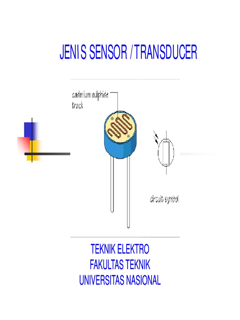Jenis Sensor & Transducer PDF | PDF