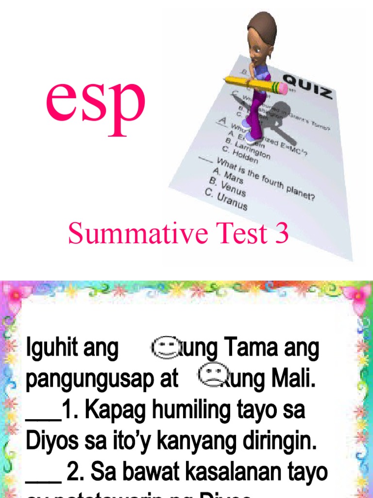 Q4-Summative Test 3 in All Subjects | PDF