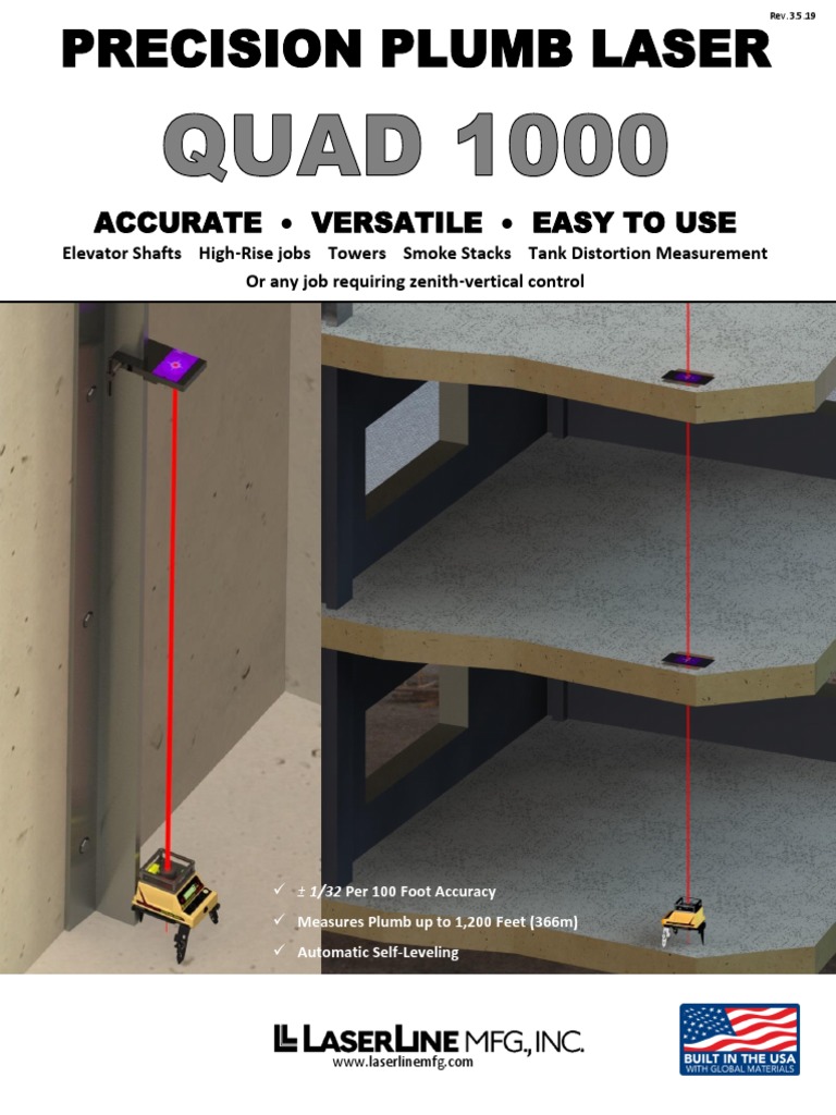 Quad 1000 Brochure | PDF | Laser | Equipment
