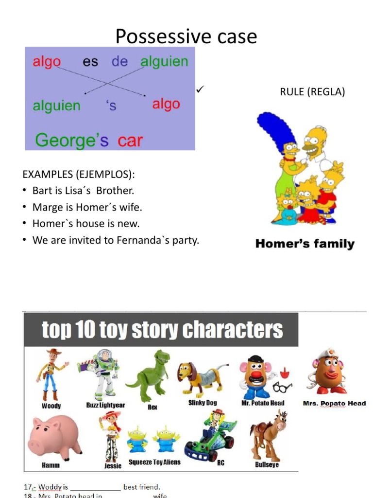 Possessive Pronouns | PDF