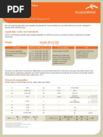 Material Grade Comparison Chart | PDF
