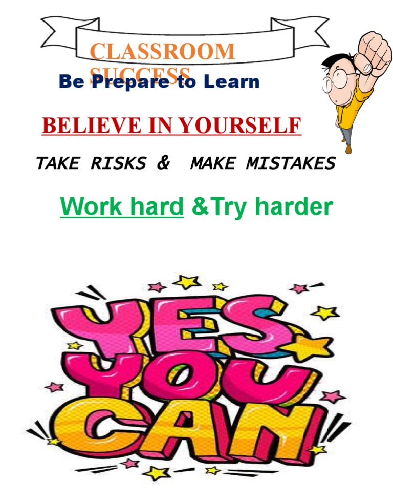 Classroom Success: Believe & Achieve | PDF