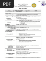 LESSON-PLAN - in Earth Space Grade 8 | PDF | Fault (Geology) | Plate ...