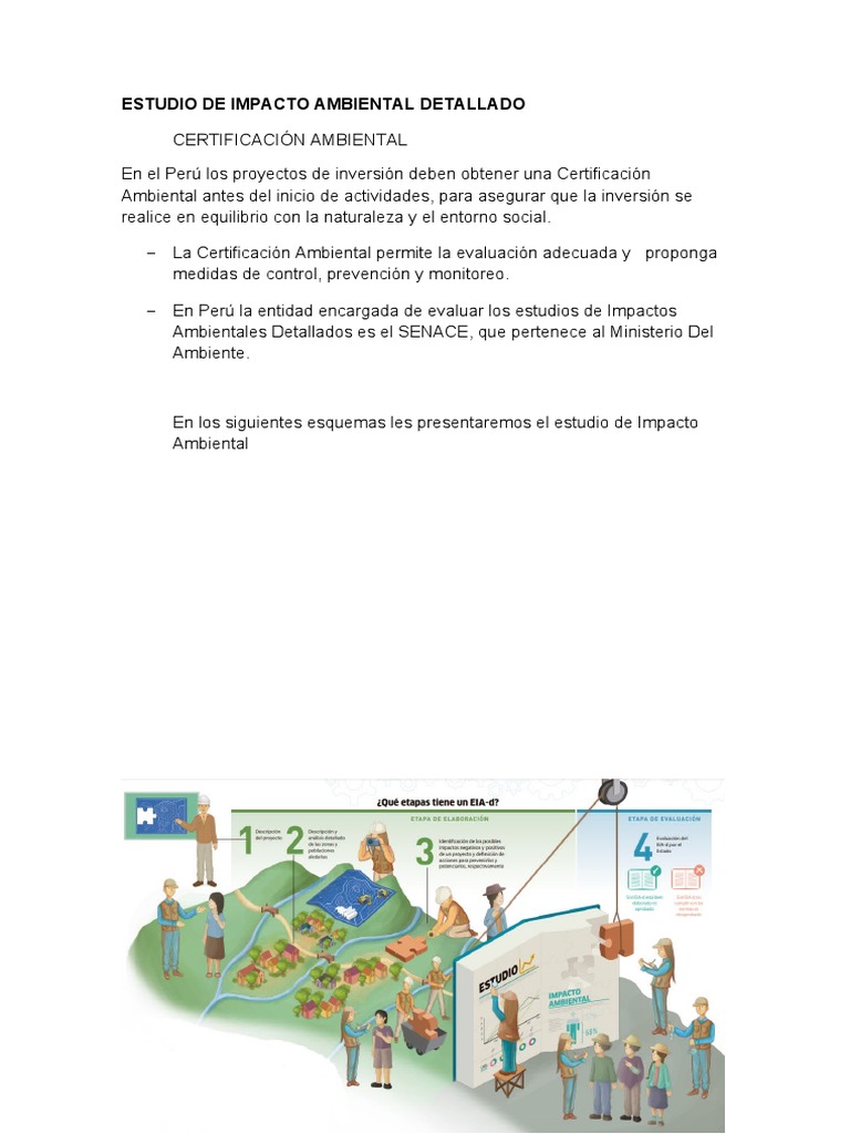 Estudio de Impacto Ambiental Detallado | PDF